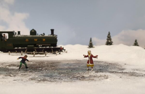 How to make a frozen lake model or diorama - MRE, the multi-award ...