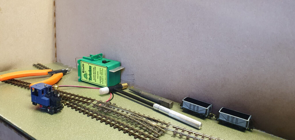 Laying the track