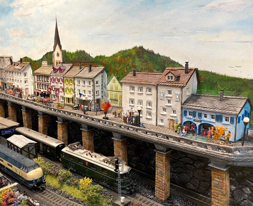 Making model railway buildings from Polymer clay