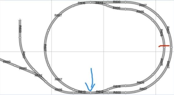 Where to put power feeds for a track plan